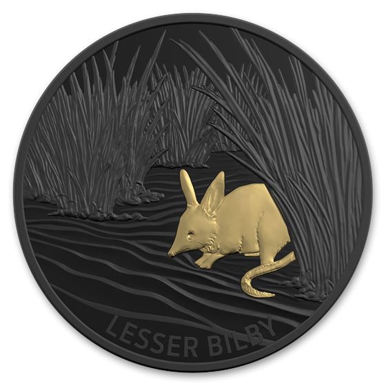 2019 Australia 1 oz Silver Proof Lesser Bilby