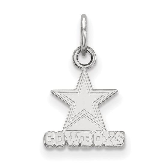 Sterling Silver Dallas Cowboys XS Pendant