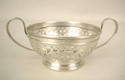 A PARTIAL SET OF SEVEN GORHAM STERLING SILVER RAMEKIN HOLDERS