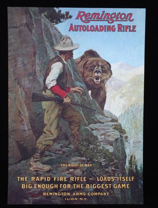 Collection Of Remington Arms Advertising Posters
