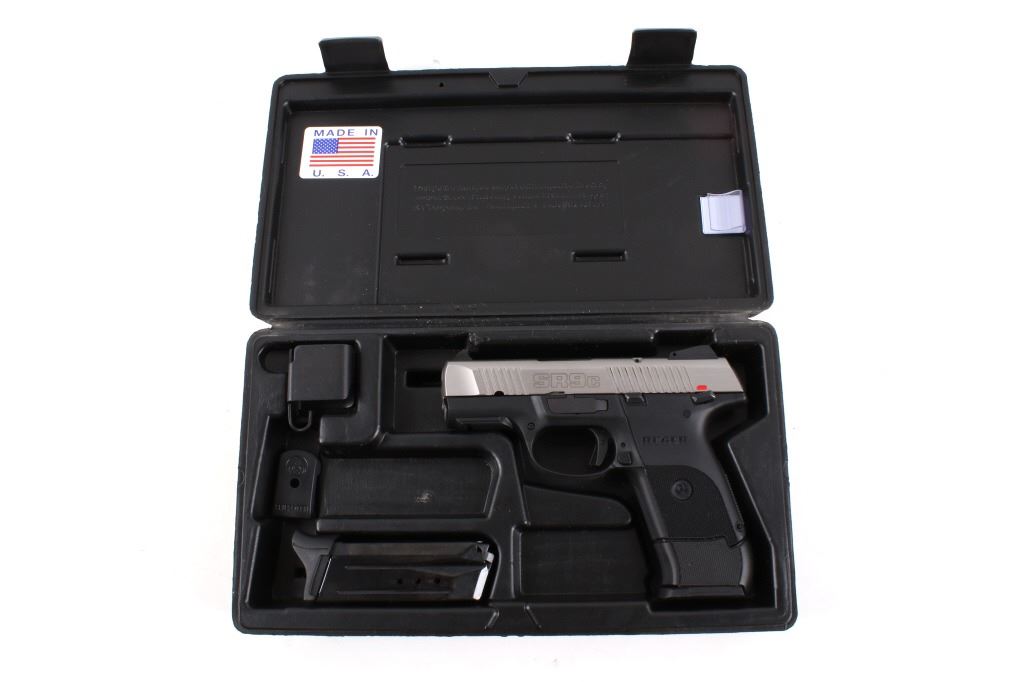 Ruger SR9c 9mm Pistol w/ Hard Case