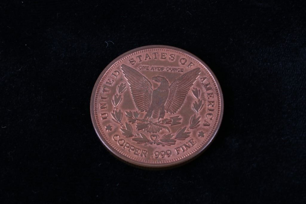 Collection of .999 Fine US Mint Copper Coins