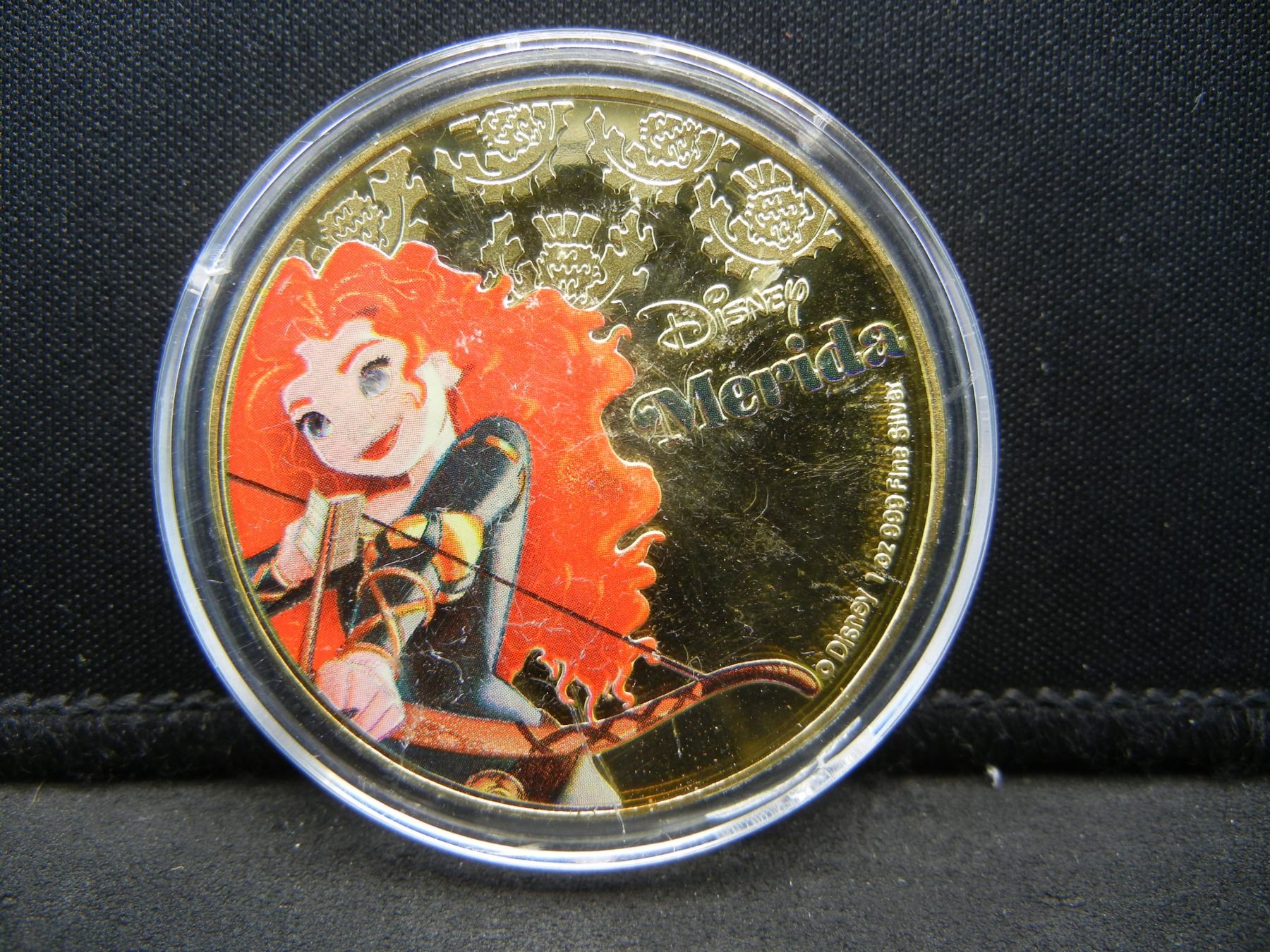2017 Walt Disney - Merida 1 oz. Round,New Zealand Queen Elizabeth 11 ...