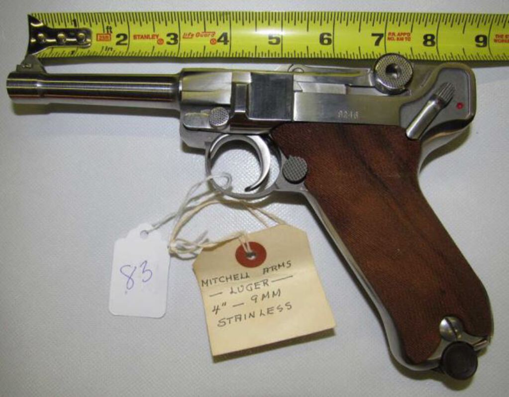 83 - Mitchell Arms Luger .9mm Pistol American Eagle