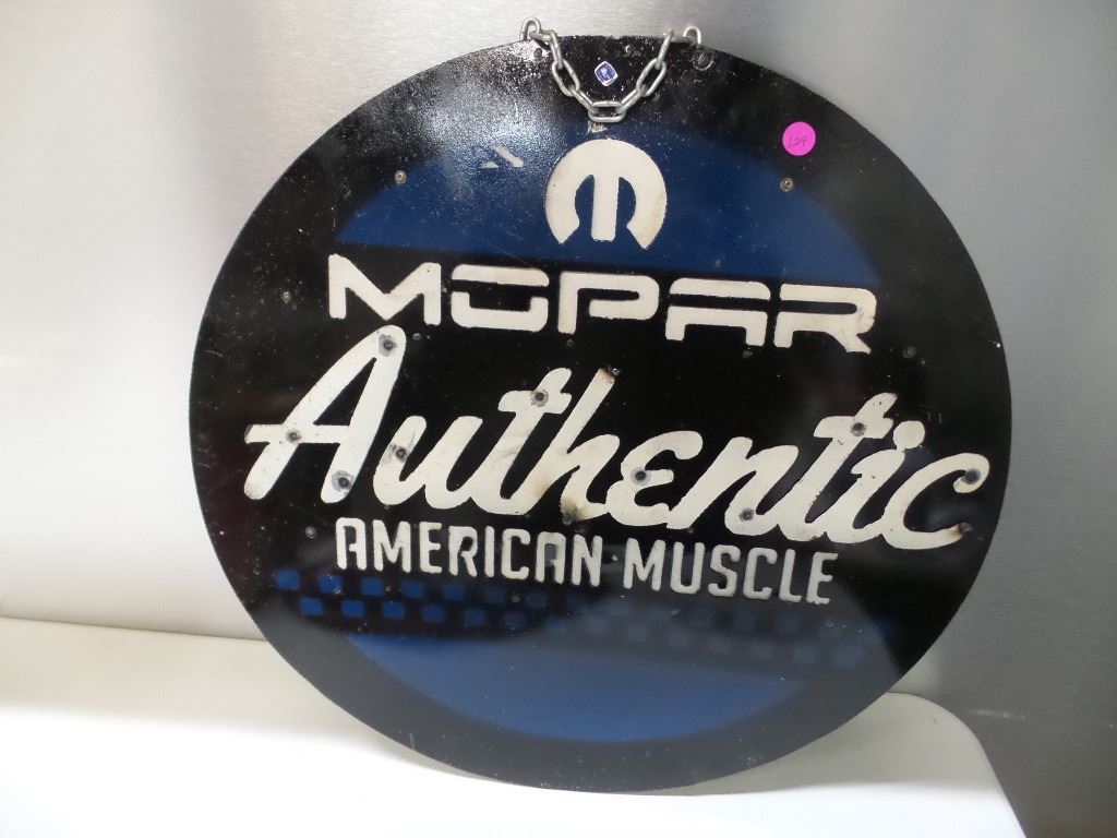 MOPAR METAL SIGN