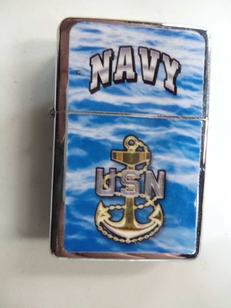 NEW NAVY ZIPPO STYLE LIGHTER