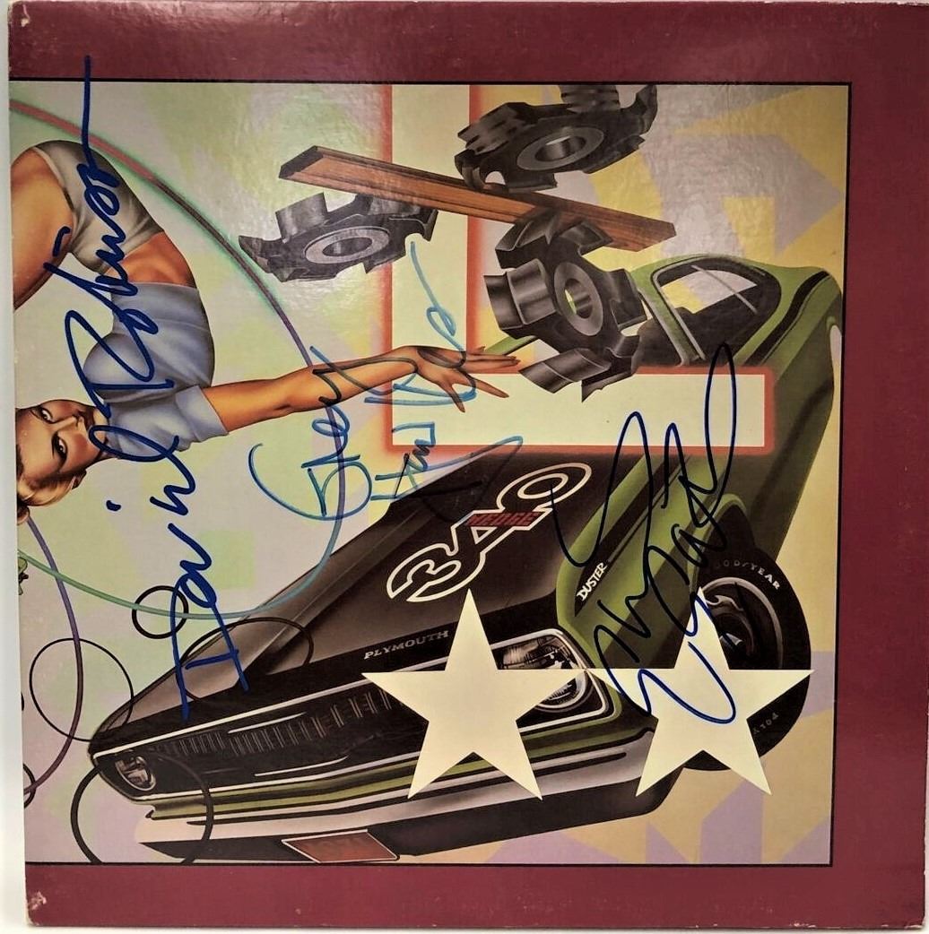 Signed Cars "Heartbeat City" Album Cover