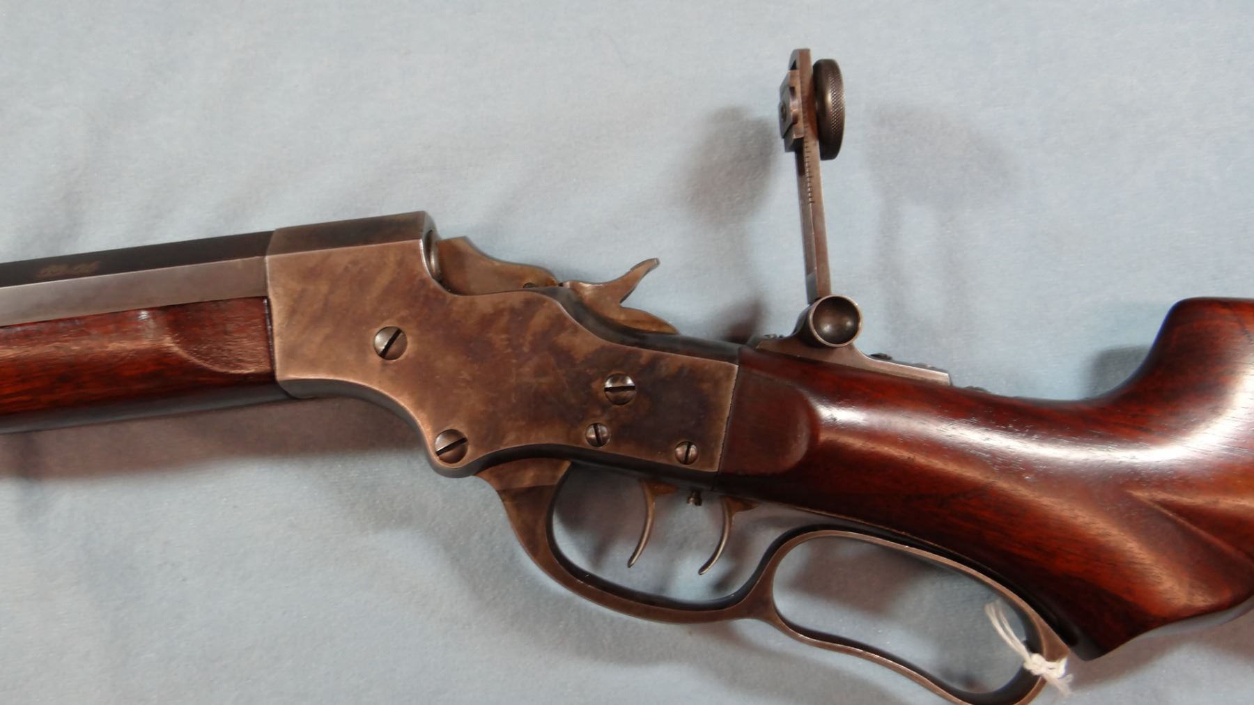 Schuetzen-Stevens Model 47 rifle, Highwall Falling Block, .38-55 ...
