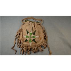 Cheyenne old bead bag, ca. 1930's, Morning Star.