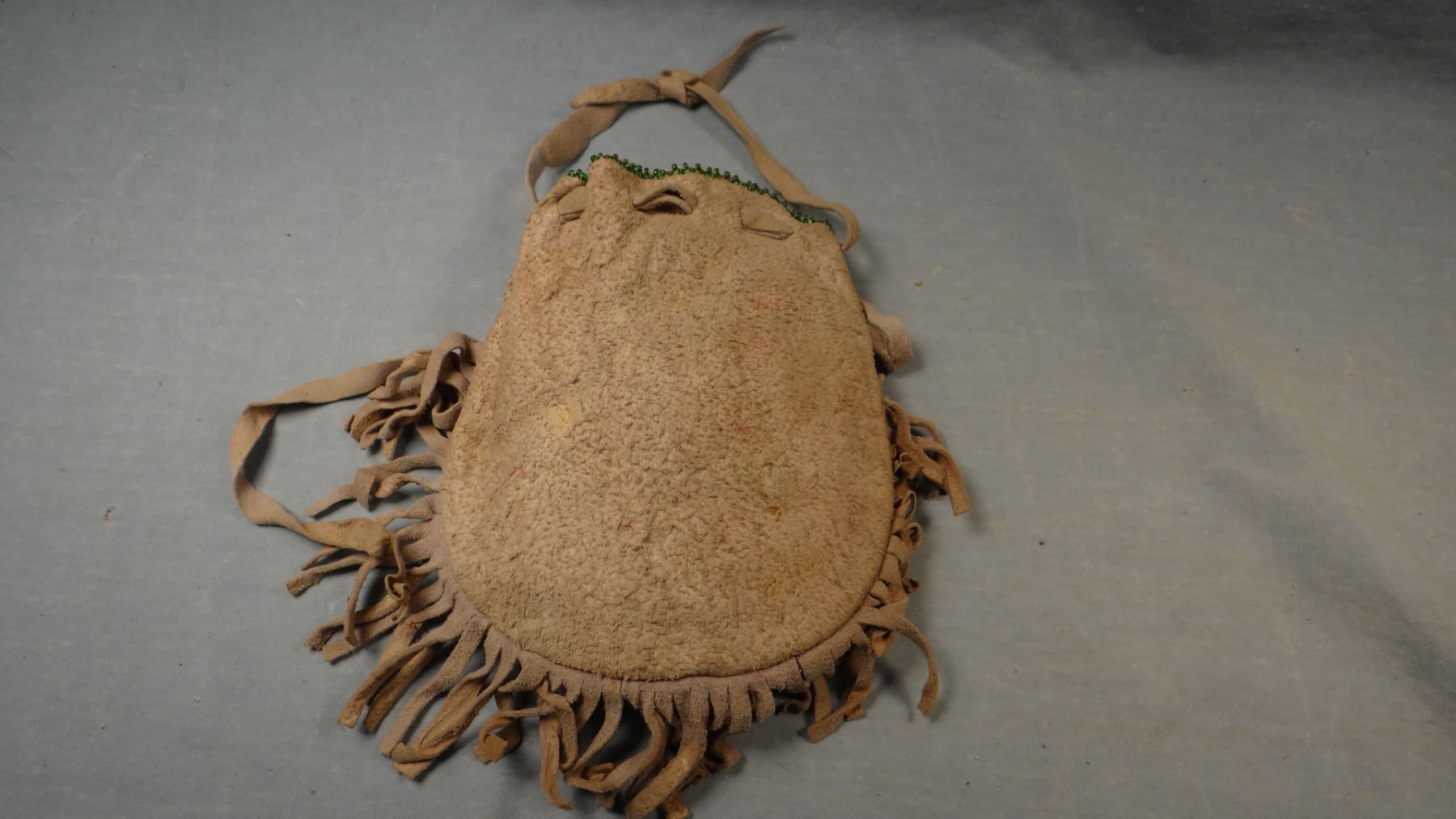Cheyenne old bead bag, ca. 1930's, Morning Star.