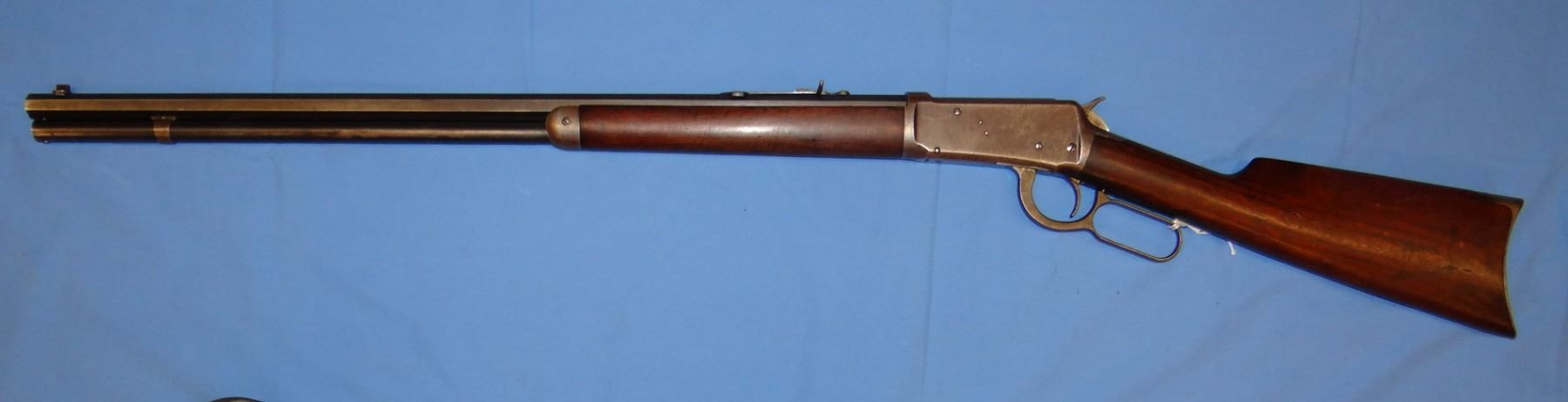 Win 1894 rifle, .25-35, 26" oct. bbl., good bore but dark, excellent ...