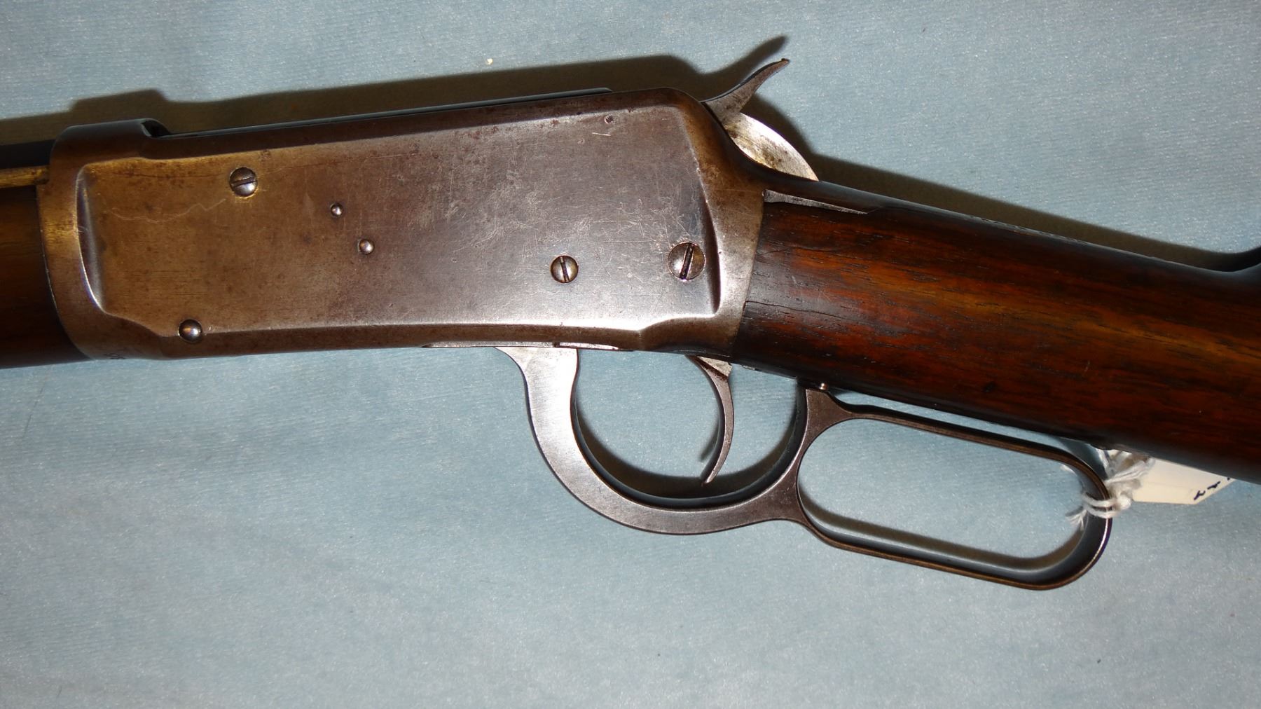 Win 1894 rifle, .25-35, 26" oct. bbl., good bore but dark, excellent ...