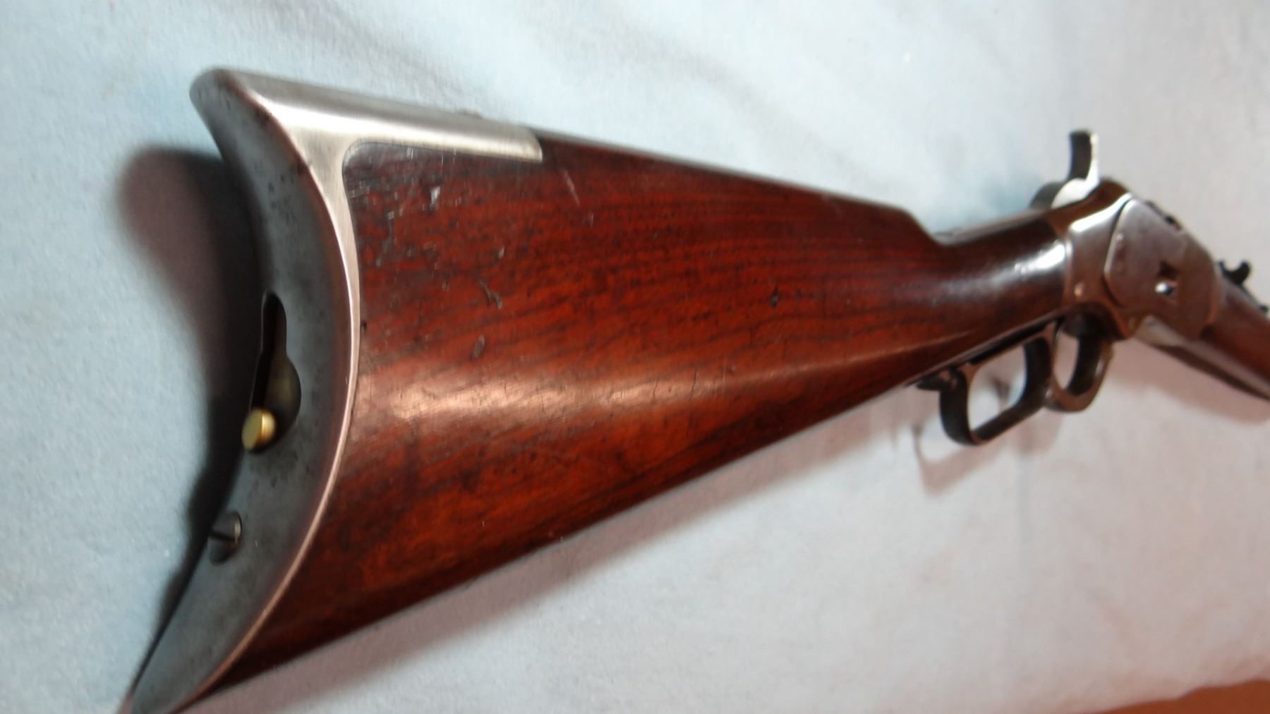 Win. 1873 rifle, .38-40, 24" rd bbl, bright bore, some pitting on ...