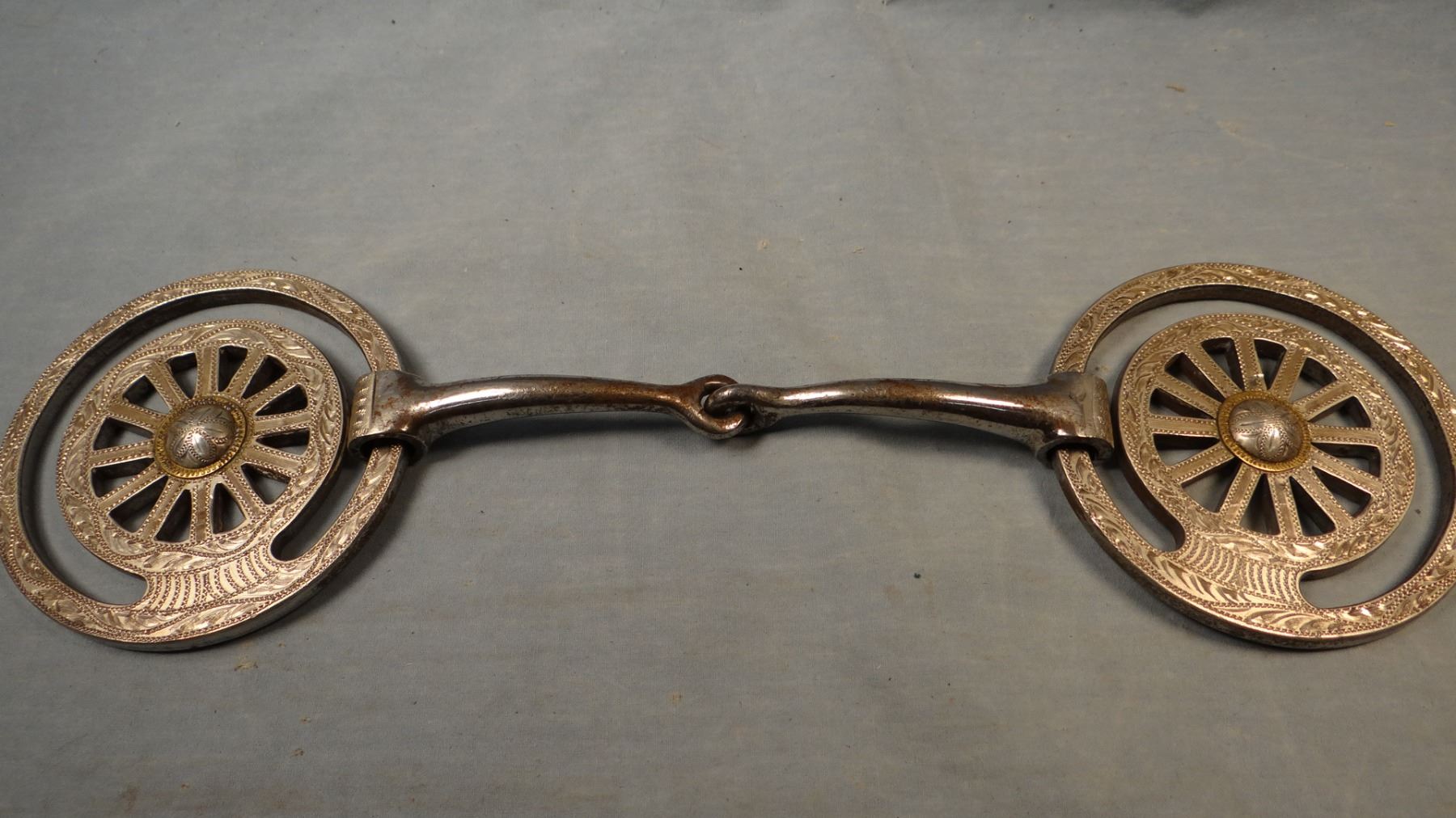 Miller Bit & Spur marked snaffle bit