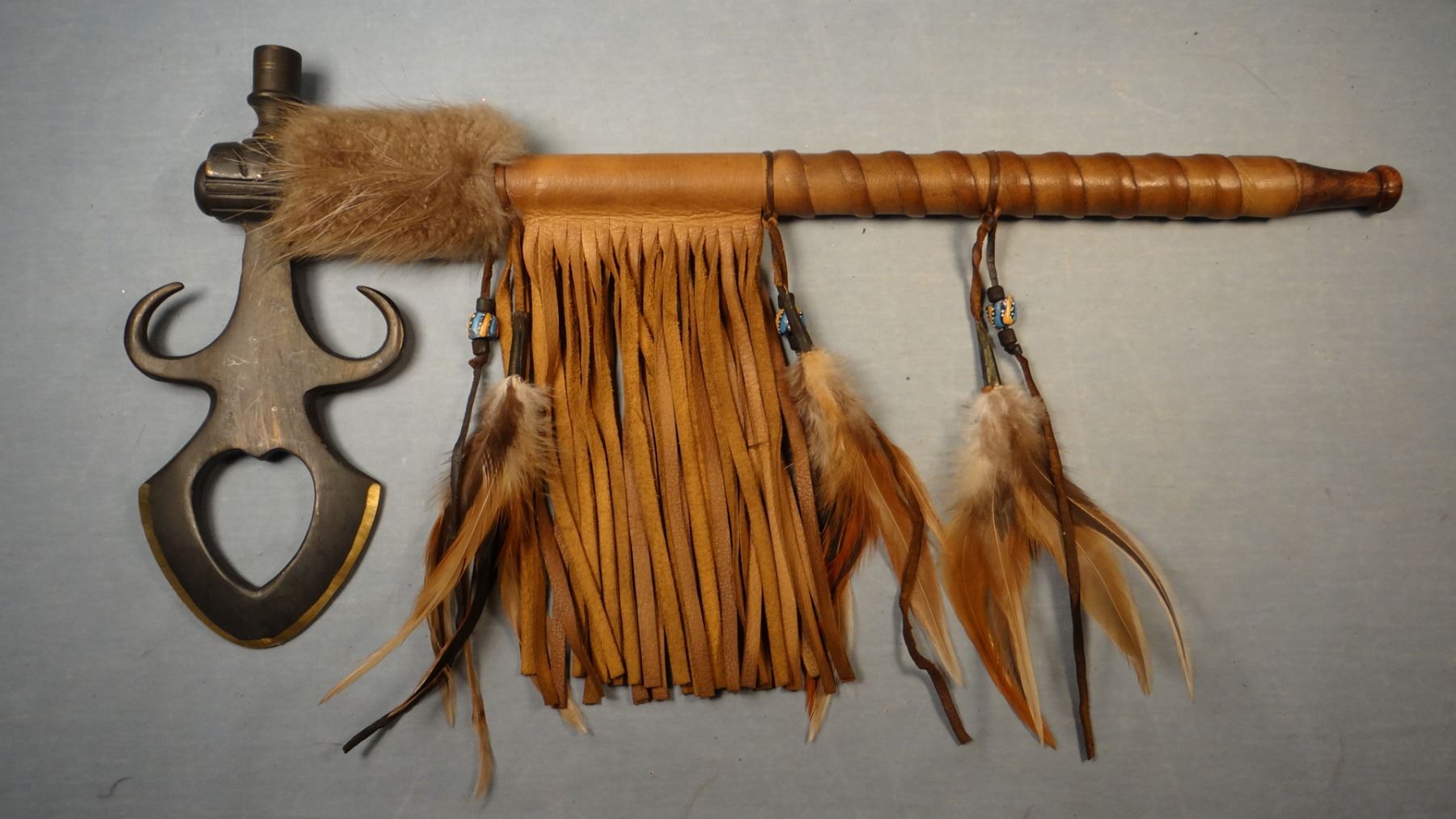 Tomahawk, 19", Chippewa/ Cree, Many Trails Collection,