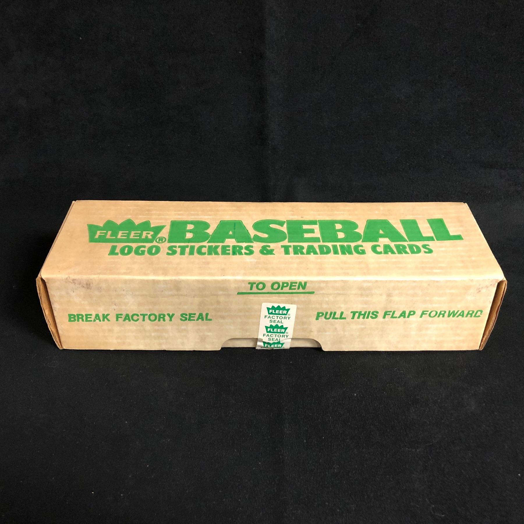 Fleer Baseball Logo Stickers & Trading Cards