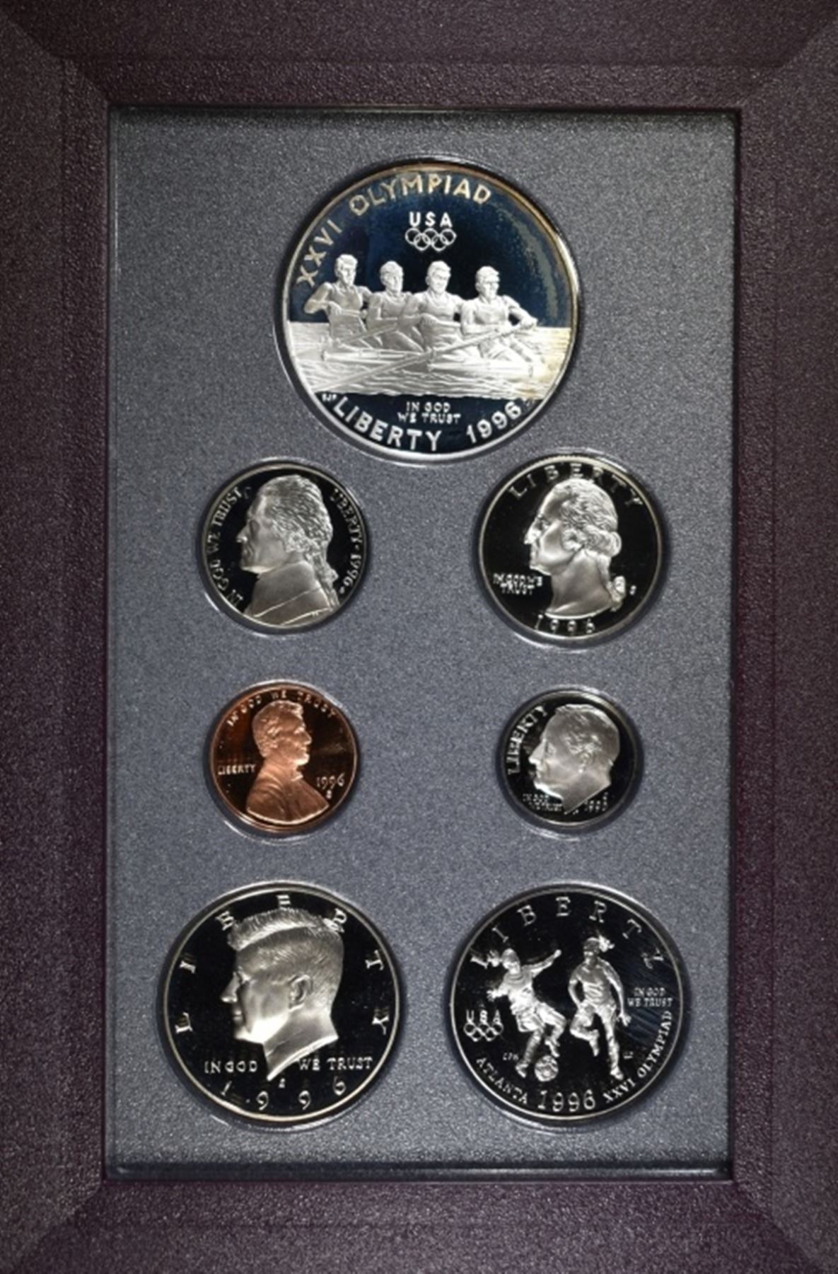 1996 U.S. PRESTIGE SET, SCARCE MODERN SET