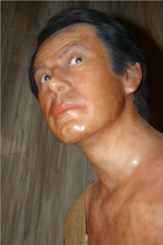 Young JOHNNY CARSON Movieland Museum Wax Figure