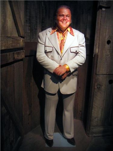 ROY CLARK Movieland Museum western Wax Figure
