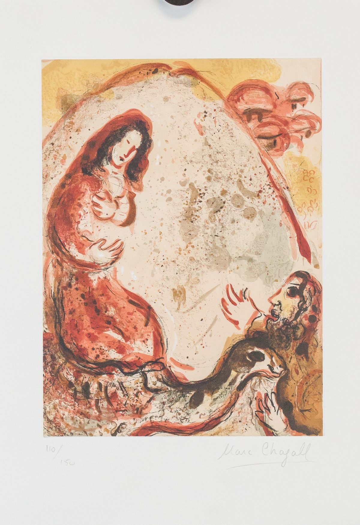 Marc Chagall Russian-French Signed Litho 110/150