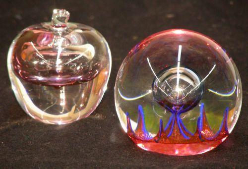 CRYSTAL PAPERWEIGHTS