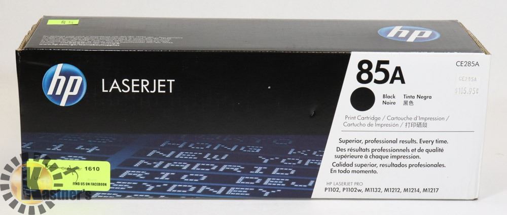HP LASERJET 85A BLACK CARTRIDGE