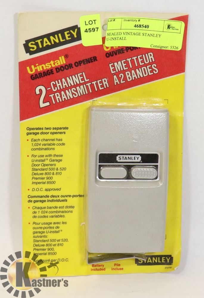 SEALED VINTAGE STANLEY U-INSTALL