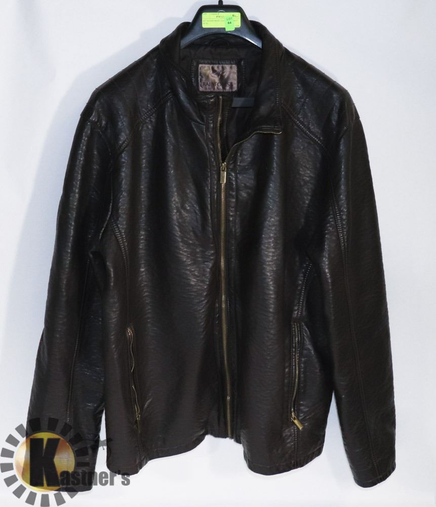 RFT RAINFOREST LEATHER JACKET SZ XL