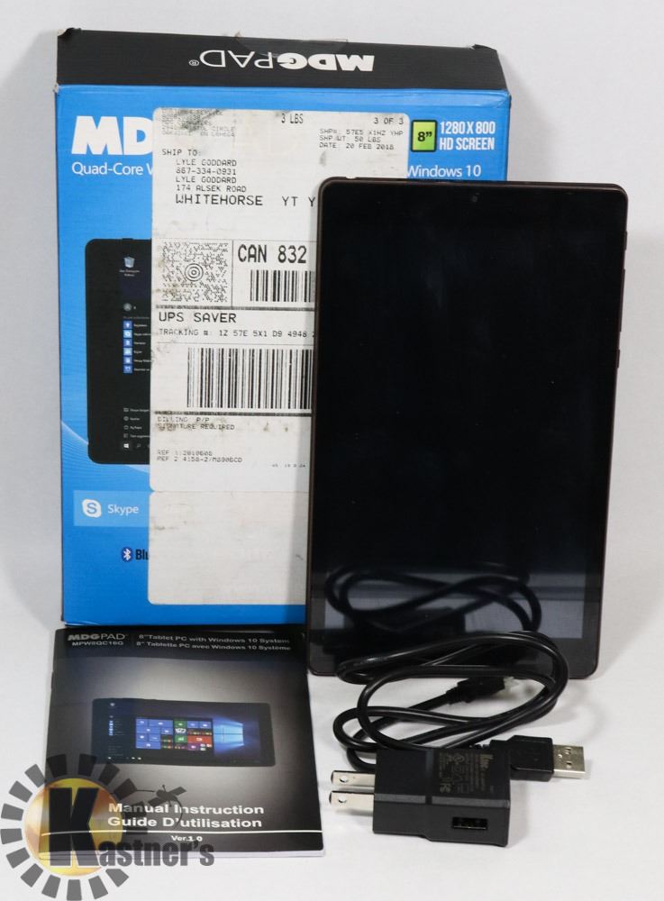 MDG PAD W/QUAD-CORE WINDOWS 10 TABLET