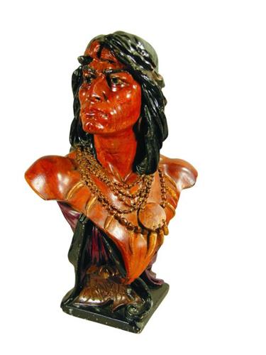 Indian Plaster Bust