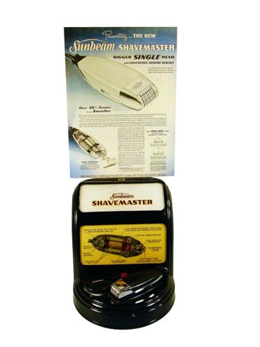 Sunbeam Shave Master Razor Display