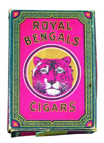 Royal Bengals Cigar Box