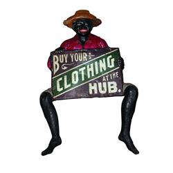 Hub Clothing Store Tin Sign