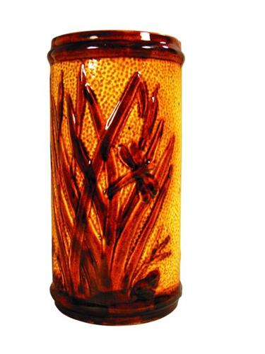 Old Sleepy Eye Dragon Fly Vase