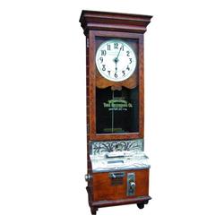 1890 International Time Recording Clock