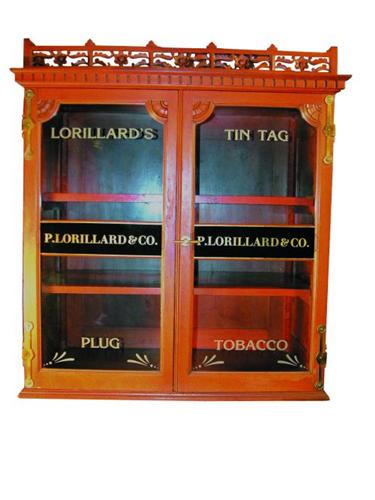 P. Lorillard Tobacco Cabinet