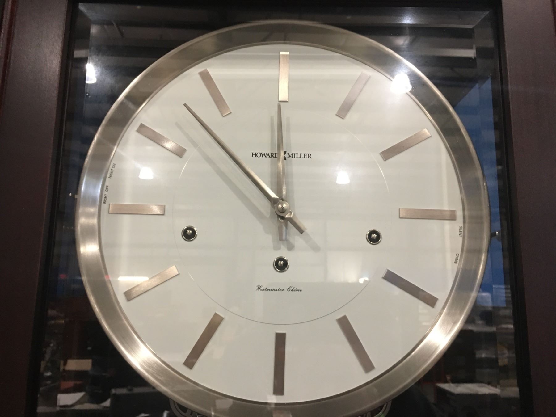 HOWARD MILLER GRANDFATHER CLOCK WITH WESTMINSTER CHIMES howard-miller-grandfather-clock-with-westminster-chimes