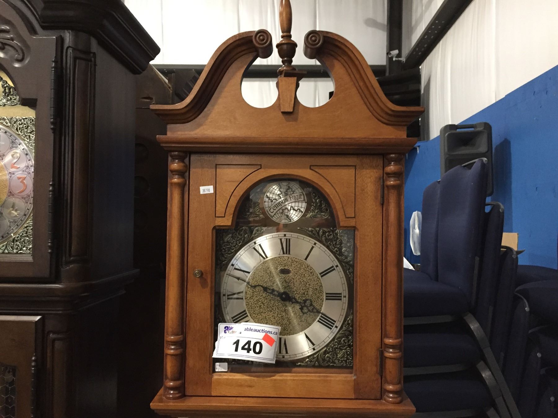 RIDGEWAY GRANDMOTHER CLOCK WESTMINSTER CHIME RIDGEWAY GRANDMOTHER CLOCK WESTMINSTER CHIME