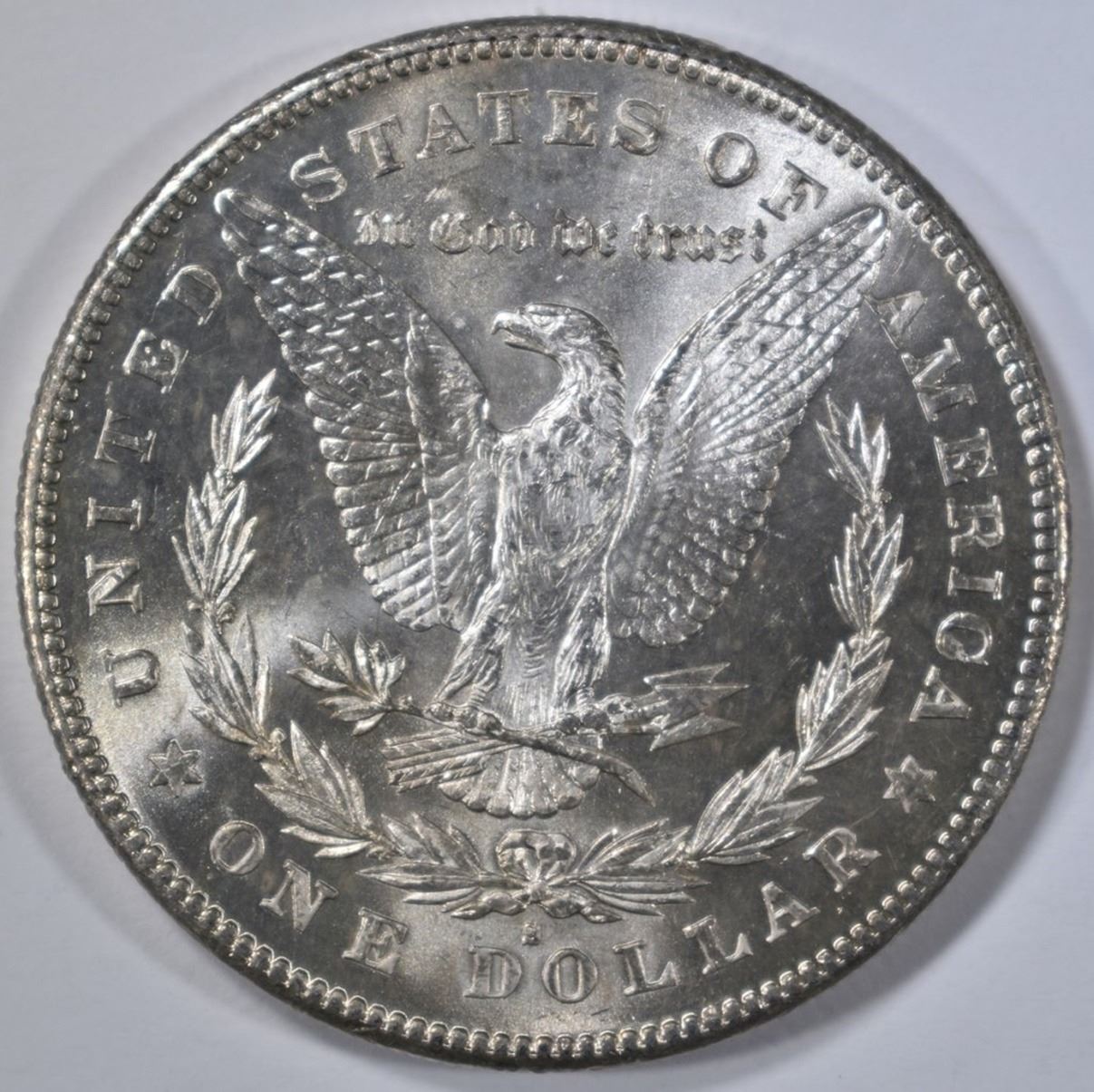 1878-S MORGAN DOLLAR, CH BU PROOF LIKE