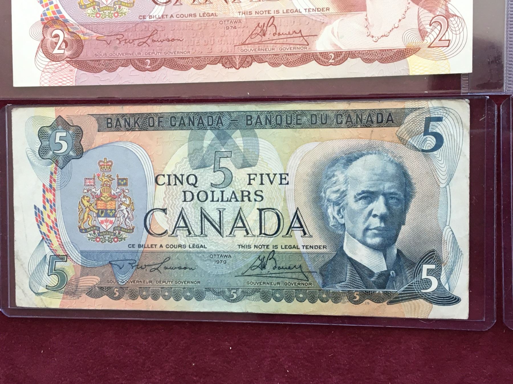 CANADA BANKNOTES DENOMINATIONS 1 2 5 10 20 50 VARIOUS YEARS CANADA BANKNOTES DENOMINATIONS 1 2 5 10 20 50 VARIOUS YEARS