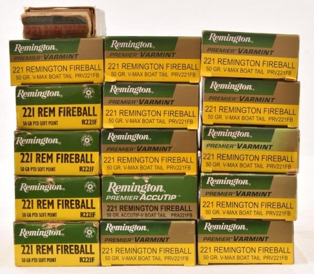Remington 221 Fireball Ammunition 300 Rounds