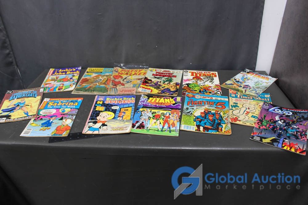 Assorted Comics - 1950s Julius Caesar, Titans, Sabrina, Archie, Richie ...