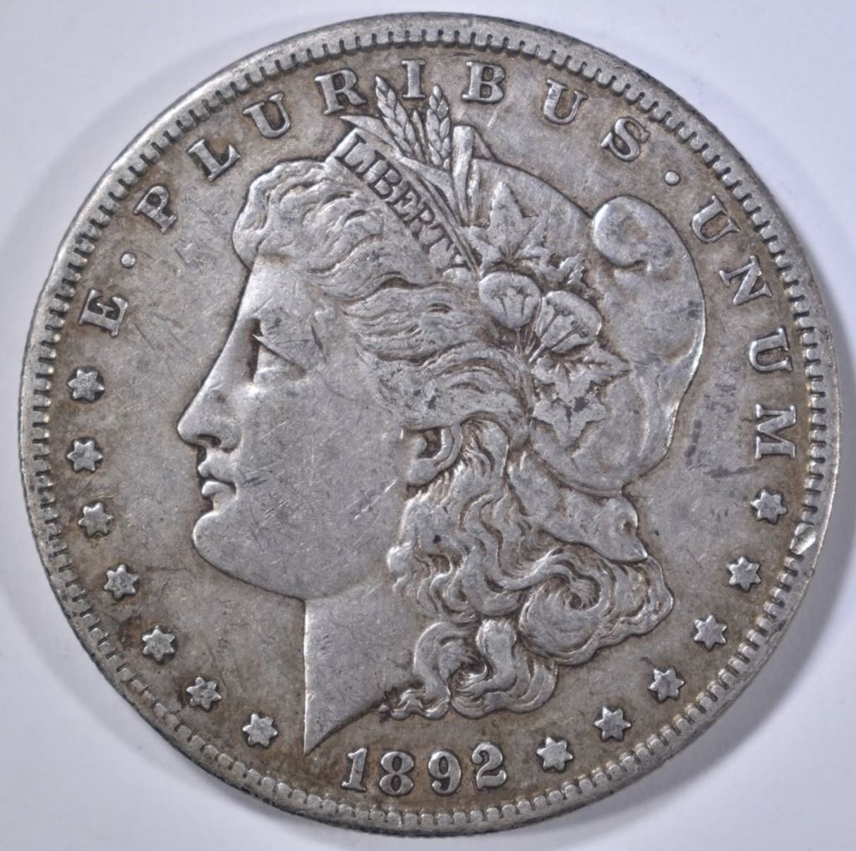 1892-S MORGAN DOLLAR XF