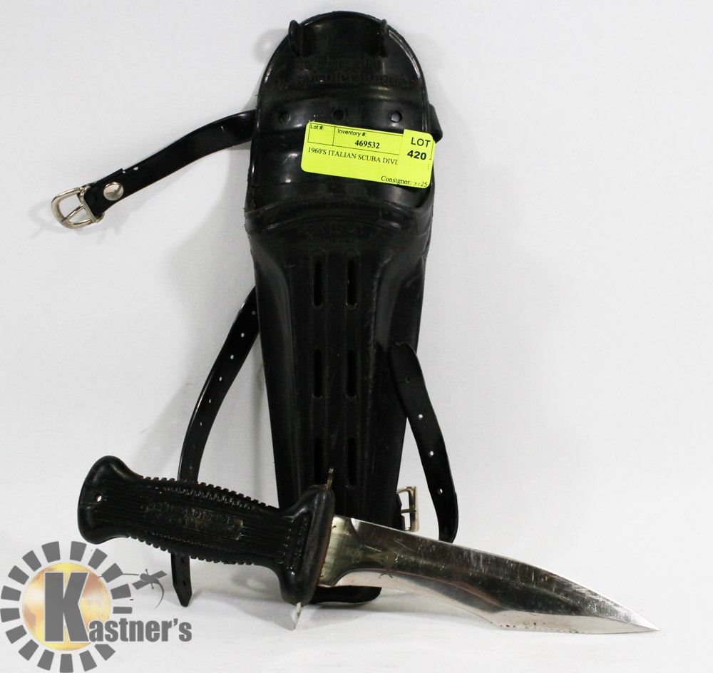 1960'S ITALIAN SCUBA DIVING KNIFE