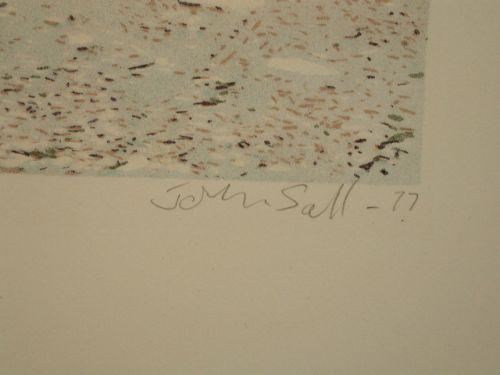 JOHN SALT Lithograph British /American