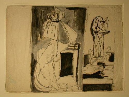 JANKEL ADLER Painting Polish German Art