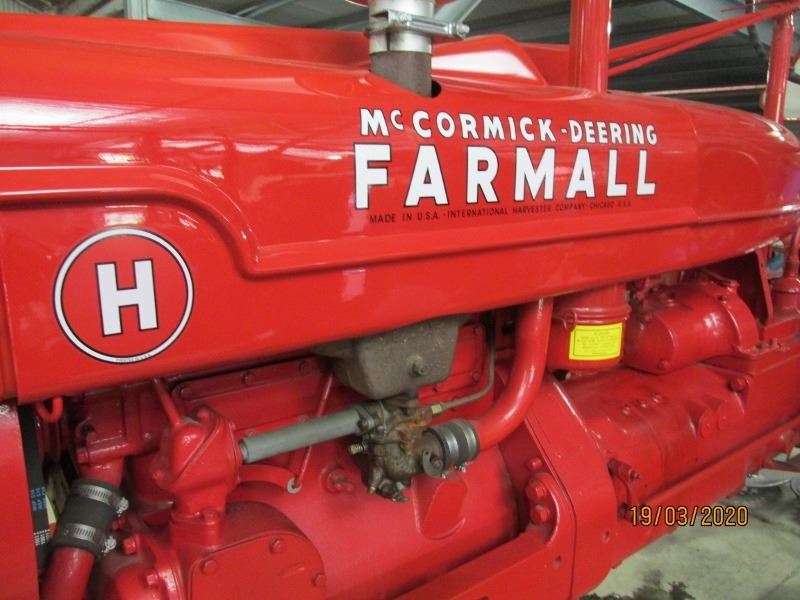 1947 Farmall H On Steel Wheels