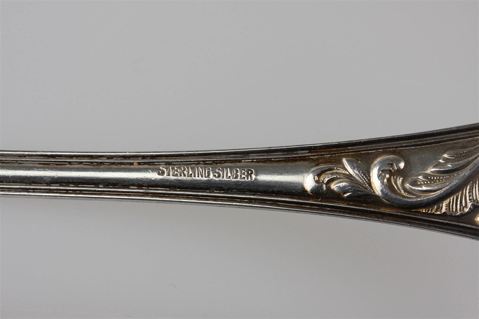 Vintage Koch and Bergfeld "Rococo" Large Dinner Spoon