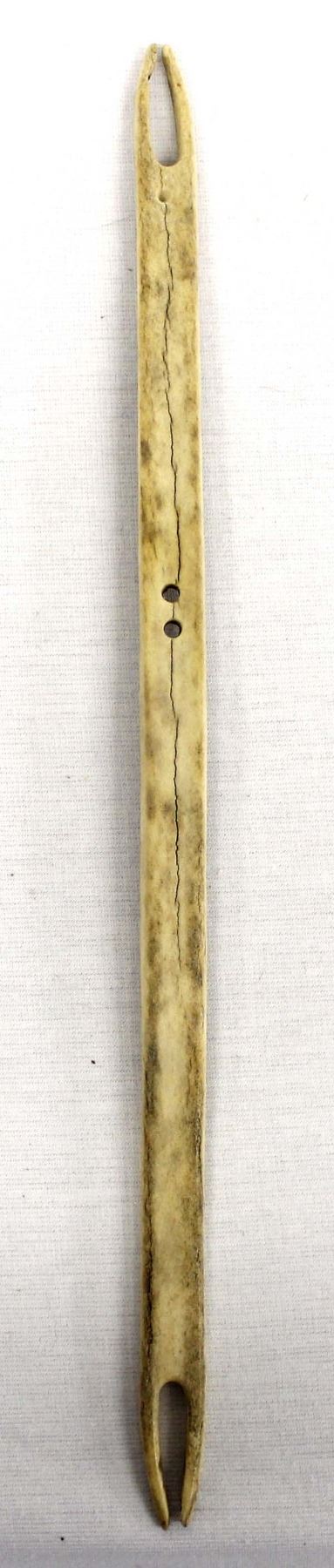 Antique Inuit Carved Bone Needle