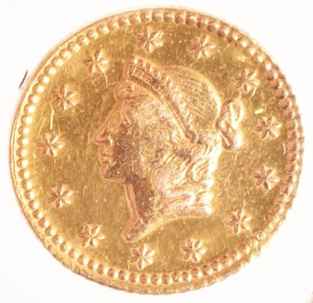 1853 Liberty Head 1 Gold Coin 1853-liberty-head-1-gold-coin